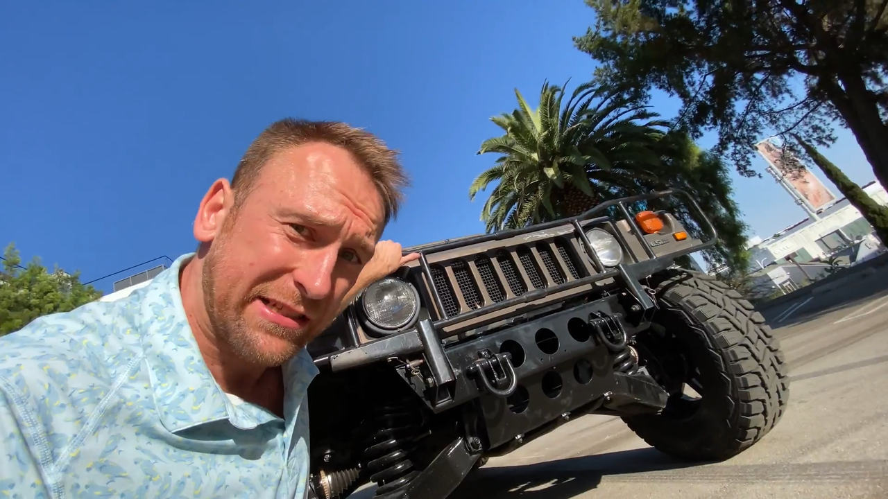 Koza Bobkov s Hummer H1 v Los Angeles | Stream